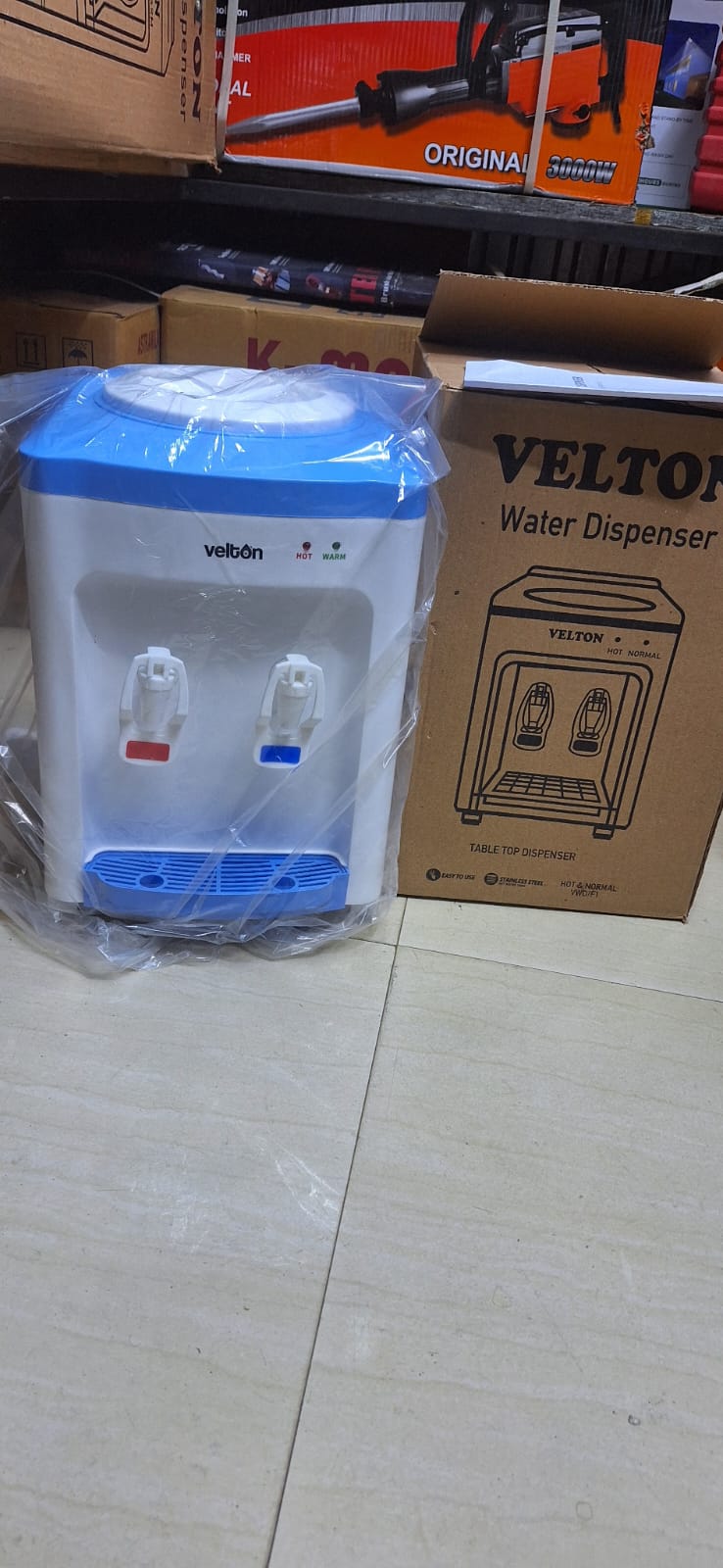 Table top velton water dispenser – ANNASCO TRADERS
